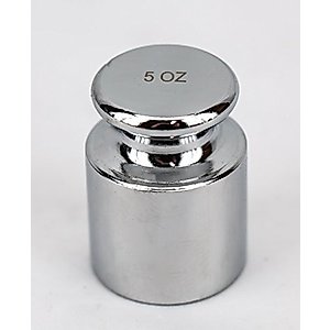 Scales USA 5 Oz Certified Test Weight with Deluxe Case for Pinewood Derby Car or Scale