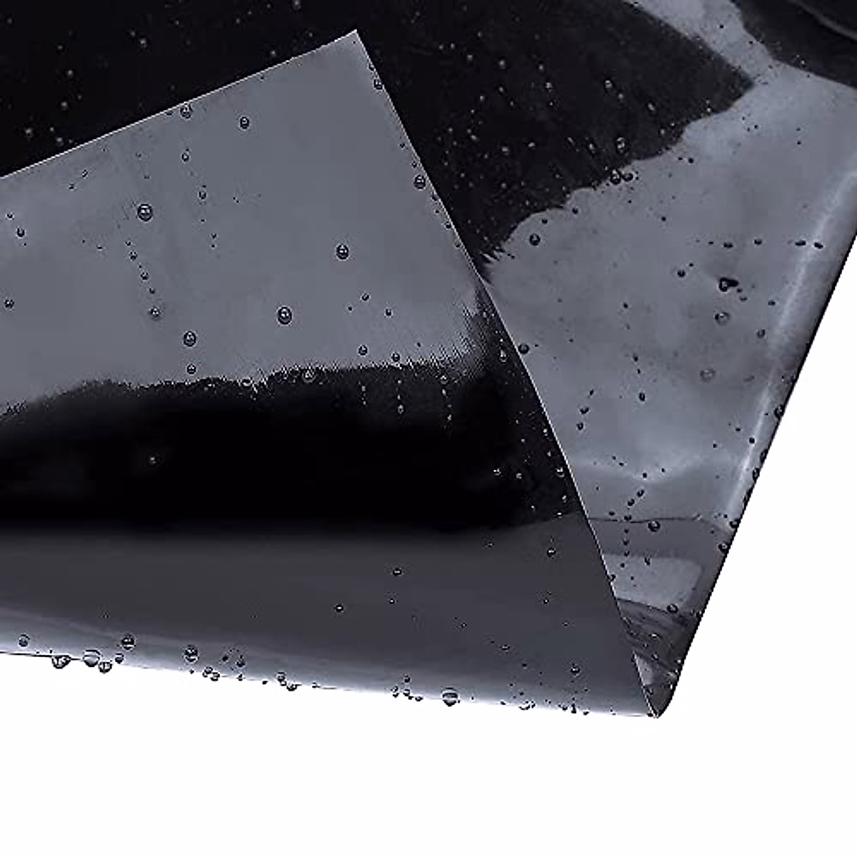 SANJIANG Pond Liner, Black Heavy Duty Pond Liner Protection for Fish Ponds, Streams Fountains and Water Garden,12x9m