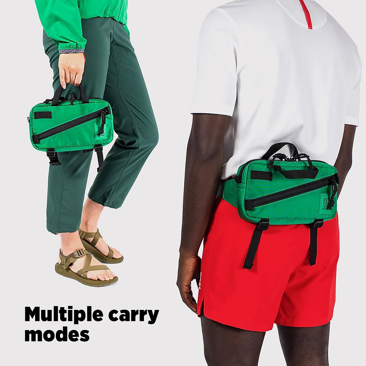 Topo Designs Mini Quick Pack - Black Canvas (S21)