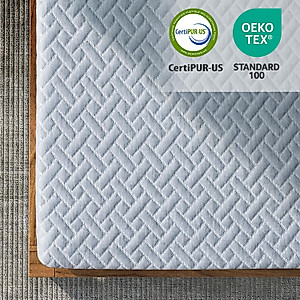 BedStory Memory Foam Mattress Topper Queen Size - 3 Inch Premium Soft Gel Memory Foam Topper - Bed Toppers with Removable Cover, CertiPUR-US Certified