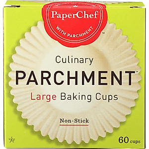Paper Chef Baking Cups, Parchment (60 ct)