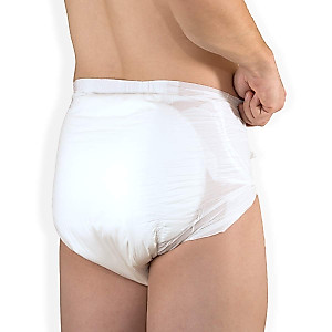 ABUniverse PeekABU Adult Diapers - Pack of 10 (Extra Large)