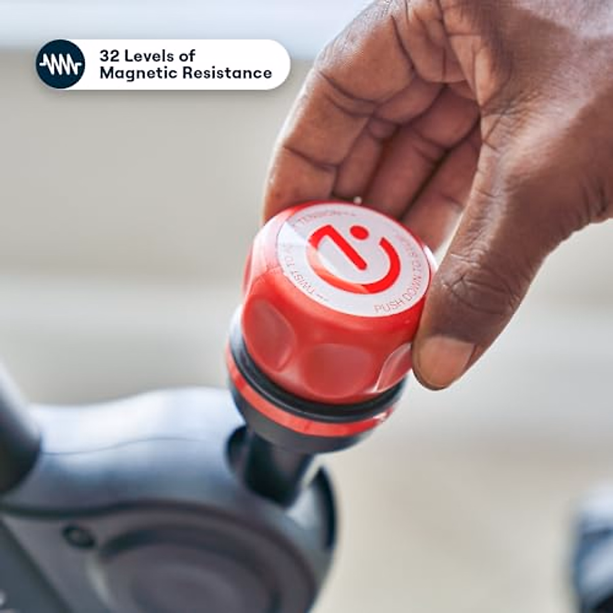 Echelon Smart Connect Fitness Bike, 30-Day Free Echelon Membership, Easy Storage, Small Spaces, Cushioned Seat, Solid, HIIT, Top Instructors, 32 Resistance Levels, Bluetooth, EX5S-22