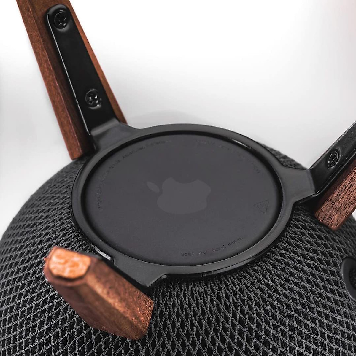 balolo Real Wood Tripod for HomePod Mini (Black Walnut)