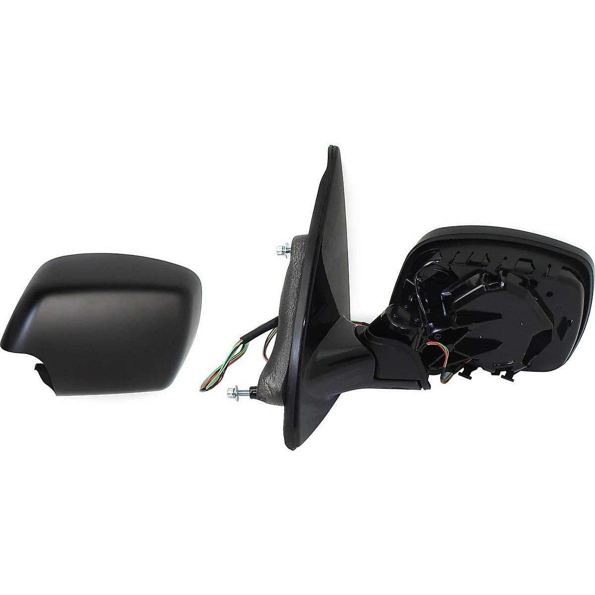 Kool Vue Driver & Passenger Side Power Heated Mirrors for BMW X5 2000-2006 Manual Fold Without Memory & Puddle Lamp Paintable 4-Door
