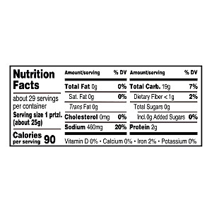 Utz Old Fashioned Sourdough Hard Pretzels – 26 oz Barrel (2 Count) – Big and Thick Classic Pretzel Twists, Crunchy Sourdough Pretzel with Zero Cholesterol, Brown