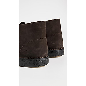 Clarks Men's Desert Chukka Boot, Brown Suede, 9