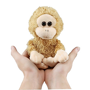 Ice King Bear Newborn Little Golden Monkey Stuffed Animal Plush Toy (Original)