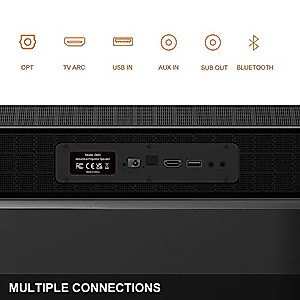 ABRAMTEK E800 Projector Speaker, Ultra-Low Latency, Black
