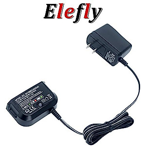 Elefly 9.6V-18V Replacement for Black & Decker Battery Charger 90556254-01, Compatible with Black and Decker 18V 14.4V 12V 9.6V NiCad & NiMh Battery HPB18 HPB18-OPE HPB14 HPB12 HPB96