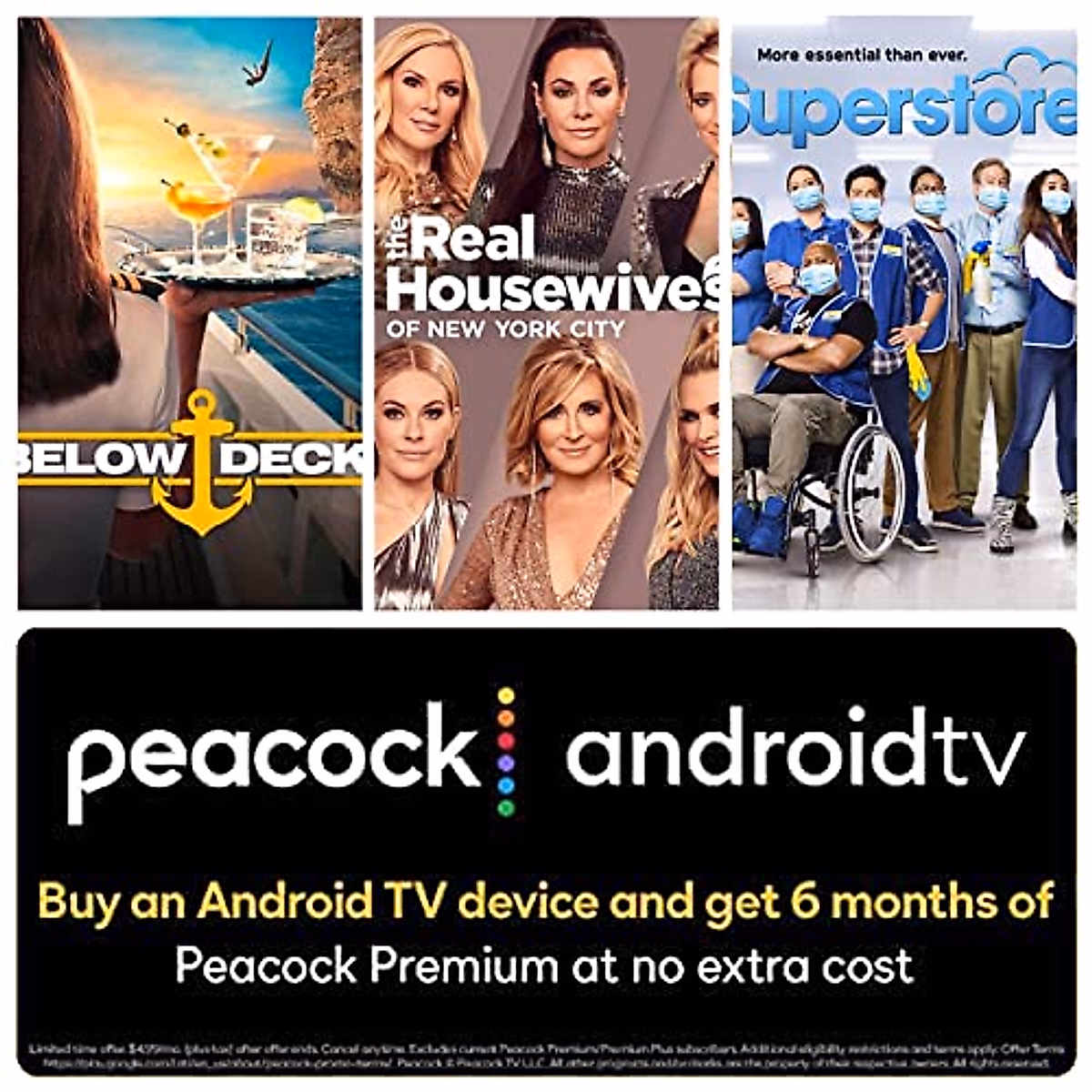 EKO TV Box 4K Ultra HD, Android TV, Streaming Media Player Google Assistant Built-in & with Google Play Store