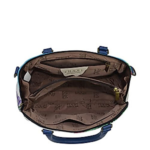 Anna by Anuschka Wide Organizer Satchel, Magical Greece