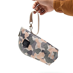 Portable Bottle Warmer, Milk Drink Heat Keeper USB Baby Bottle Warmer for Car Travel Indoor Outdoor Infant Bottle Thermostat 3 Gear Keep Warm(Camouflage)