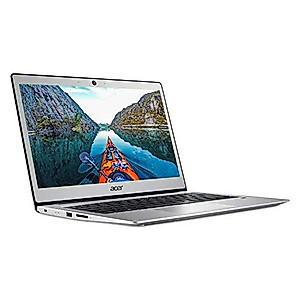 Acer Lightweight Business UltraBook-13.3" FHD(1920 x 1080) IPS, Intel Pentium Quad-Core N4200 Processor, 4GB Ram 64GB SSD, Finger Print Reader, HDMI, Win10- (Renewed)