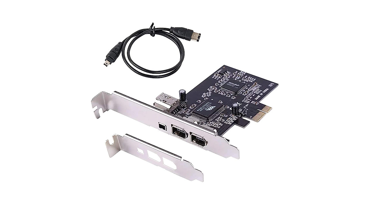 ELIATER PCIe Firewire Card for Windows - 4 Ports, IEEE 1394a Adapter