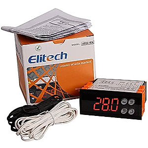 Elitech ECS-180A Temperature Controller Origin Digital 110V Centigrade Thermostat