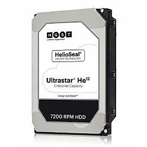 Hgst 198937 Hard Drive 0f29532 3.5 Inch 12tb Es 72000rpm 256mb Sas 12gb/s 512e Se Ultrastar He12 Bare