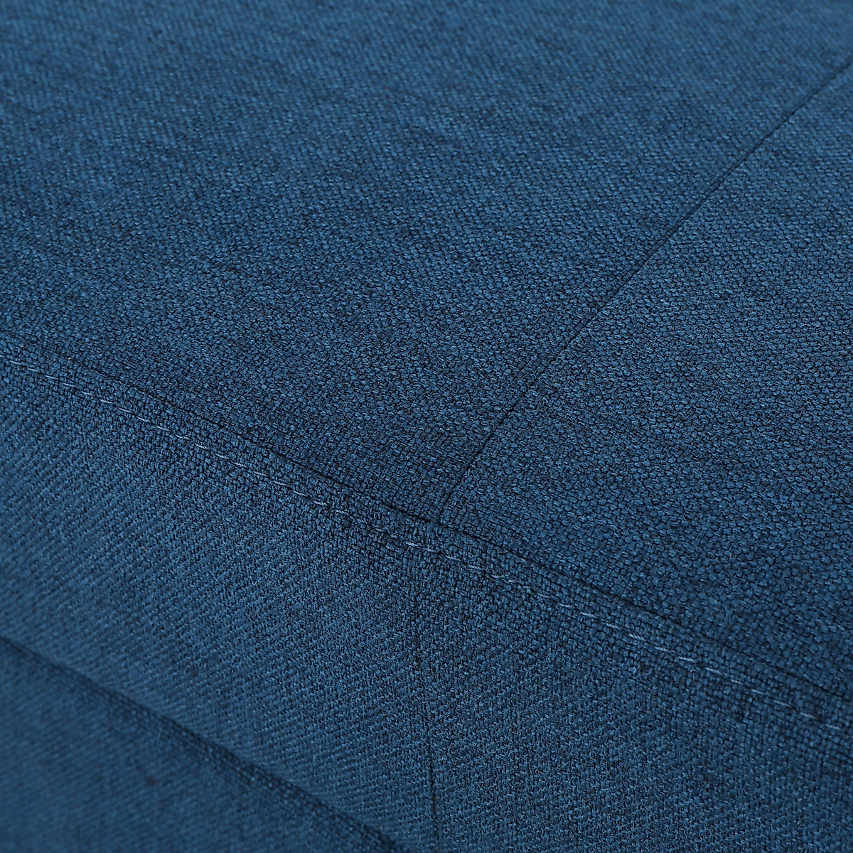 Christopher Knight Home Chatsworth Fabric Storage Ottoman, Navy Blue 30.5' L x 30.5' W x 15.25' H