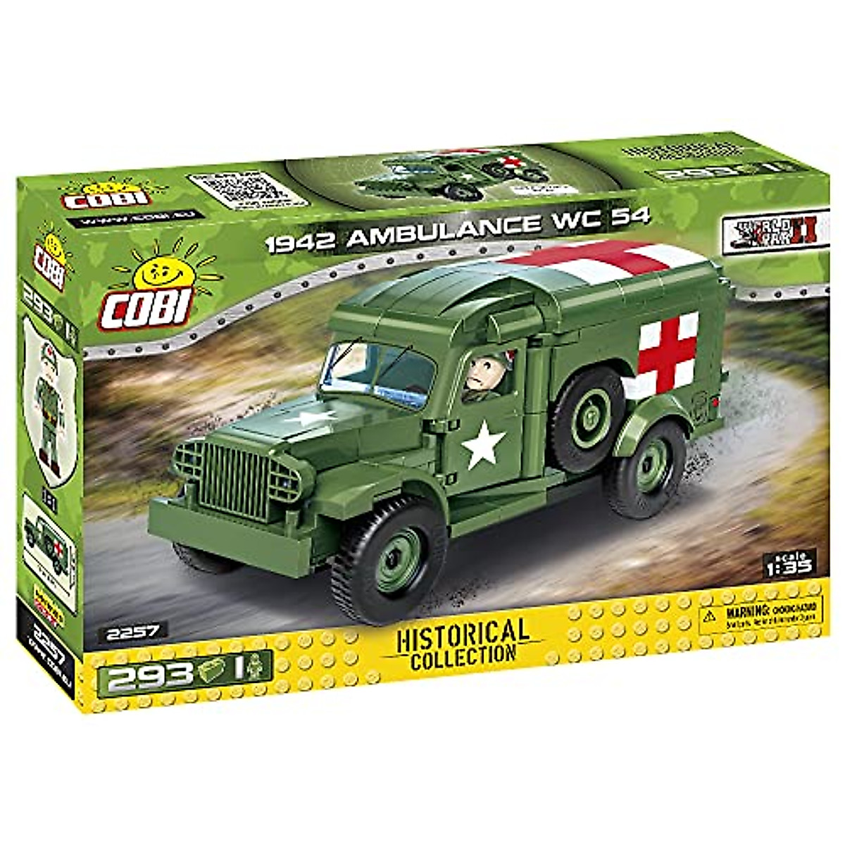 COBI Historical Collection 1942 Ambulance WC 54