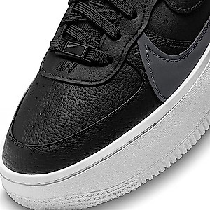 Nike Womens Air Force One Platform Sneakers, Black/Anthracite/White, 9.5