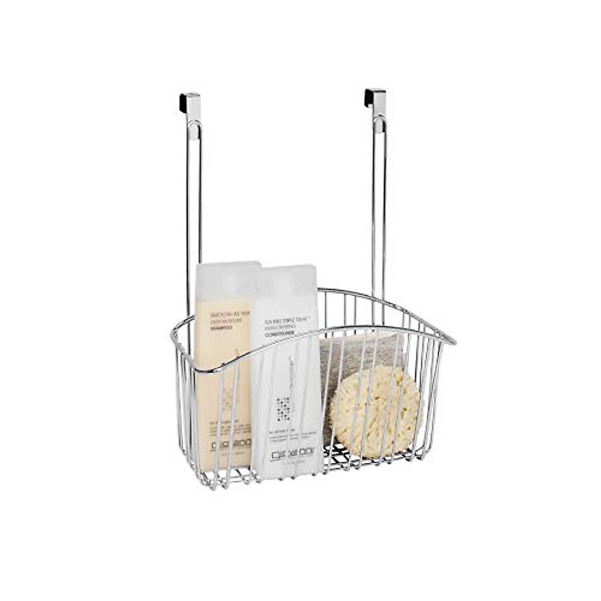 Spectrum Diversified Over-The-Cabinet Contempo Basket, Large, Chrome