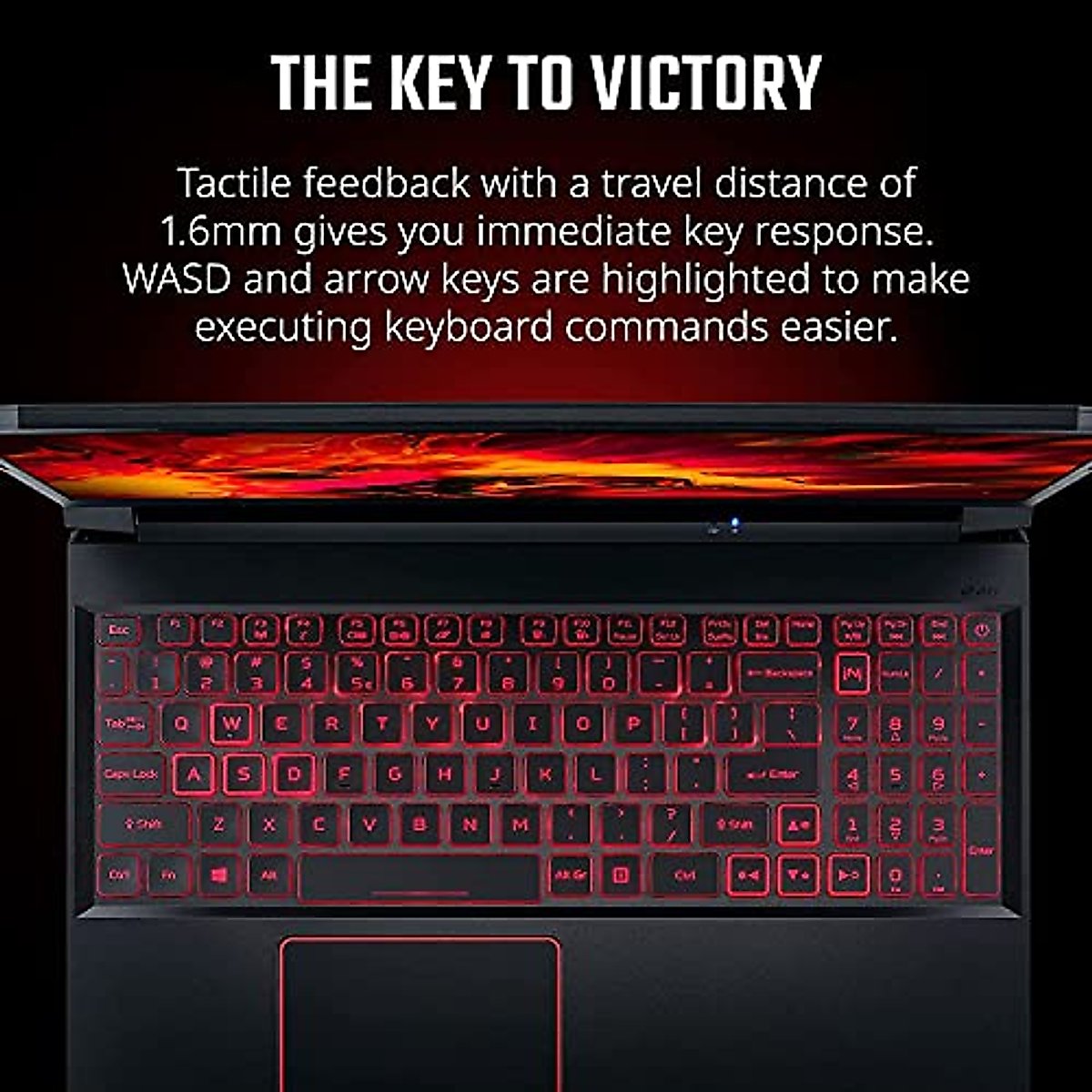 acer Nitro 5 Gaming Laptop, 15.6" FHD 144Hz IPS Display, Intel Core i5-10300H Processor, GeForce RTX 3050 Laptop Graphics, 32GB DDR4, 1TB NVMe SSD, Intel Wi-Fi 6, Backlit Keyboard, Windows 10
