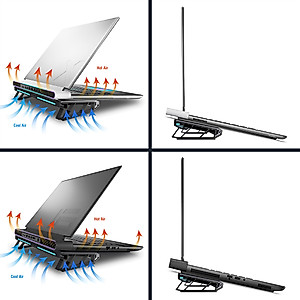 Smart Laptop Cooling Pad 16"-18" Cooler Pad, Compatible with Alienware X16R1, X16R2, M16R1, M16R2, M18R1, M18R2, XPS15, XPS17 (LTC-AWM1)