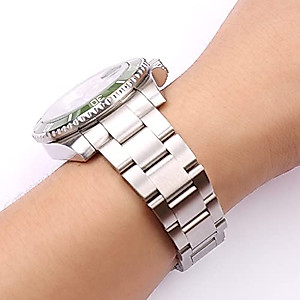 FACLE 20mm Stainless Steel Watch Strap Suitable for Rolex GMT Watch wrist strap accessories watchbands