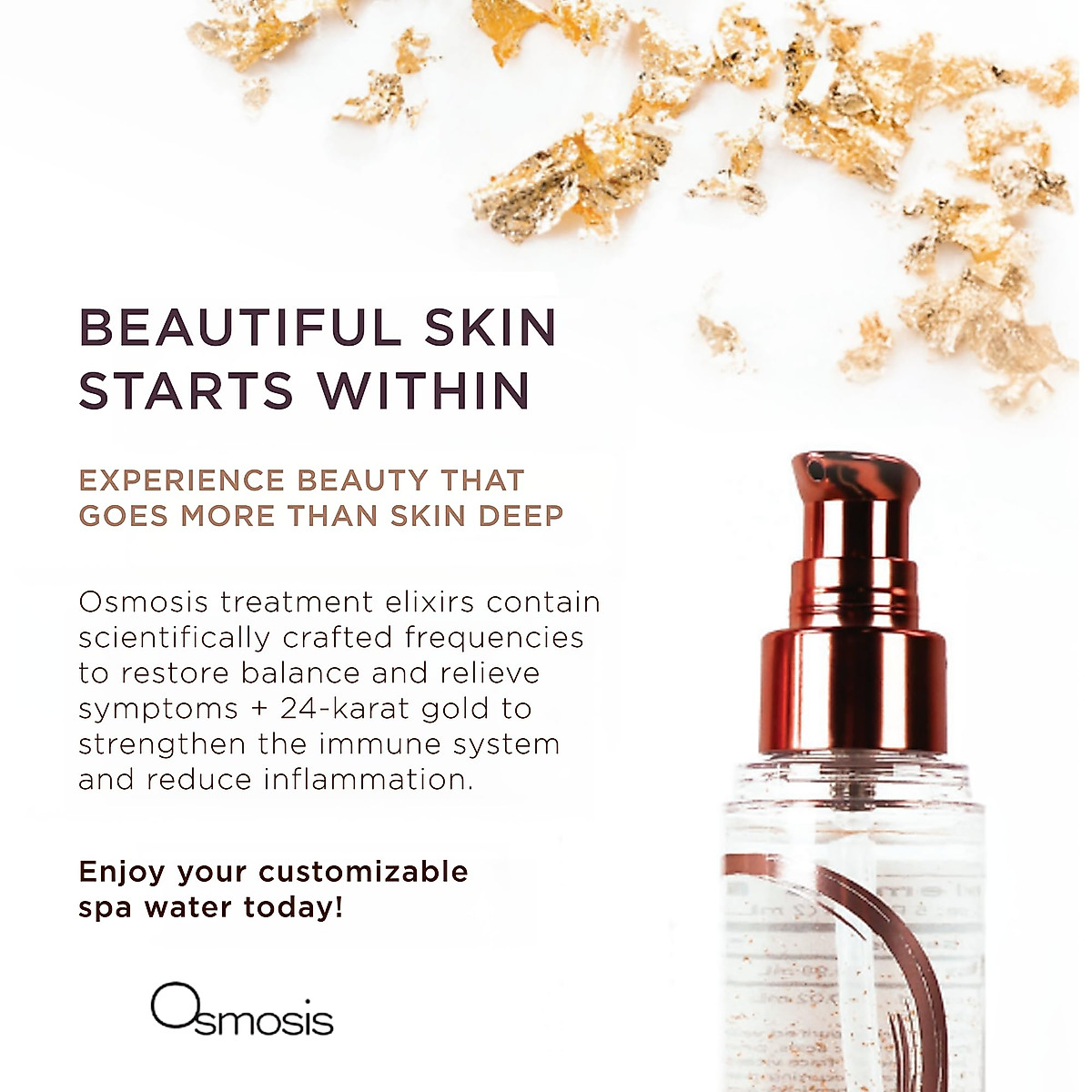 OSMOSIS Ageless Vitality Elixir, Helps Restore Vibrant Skin and Supports Joint Health, Daily Supplement Drink, 4.2 Fl Oz