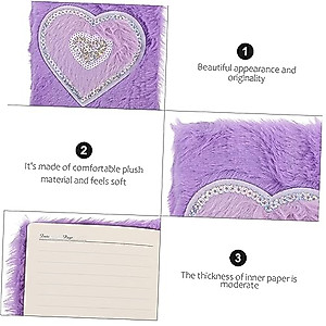 CLoxks diary of a wimpy kid books Pink Journal Travel Notebook Travel Scrapbook Memo Note Book Fur Diary Paper for Writing Plush Fashionable Notebook Practical Diary Book diary book