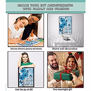 JLHATLSQ Diamond Painting Kits for Adults, Dandelion Butterfly 5D DIY Round Full Drill Diamond Art Craft Canvas Picture Friends Gift as Home Wall Decor, 12x16 inch