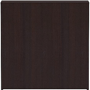 Lorell Essentials Espresso Laminate Bookcase