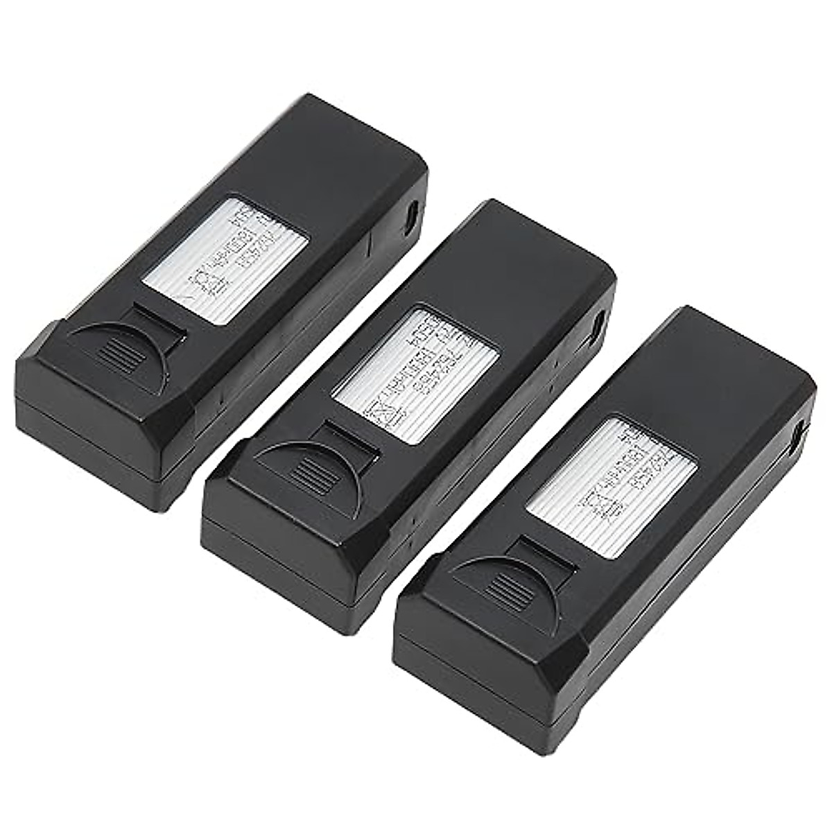 PUSOKEI 3PCS RC Drone Battery, 3.7V 1800MAH Quadcopter Drone Battery Replacement Battery for A258 F184 SP3 RC Drone