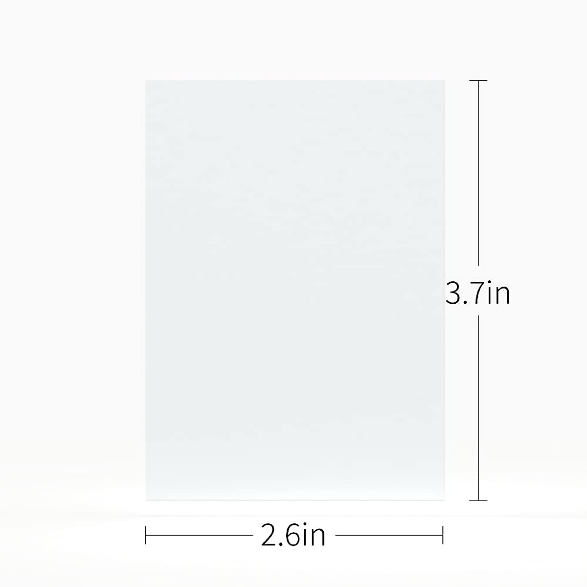 Rayvol 1000 Soft Penny Card Sleeves, 67mm x 94mm Card Sleeves Fit 2-5/8'' x 3-5/8'' Trading Cards, for Baseball Cards, Sports and Other Trading Card Games