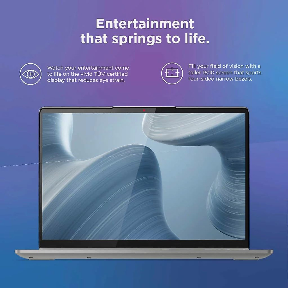 Lenovo Ideapad Flex 5i 14" LED Display 2-in-1 Touchscreen Laptop, Intel Core i7-1255U, 8GB RAM, 1TB M.2 SSD, Windows 11 Home, Bluetooth, Webcam, Cloud Grey + Accessories