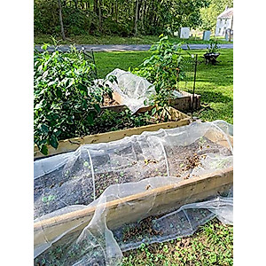 Fuuner Garden Hoops, 6 Sets of 7ft Long Garden Hoops for Raised Beds Hoop, Fiberglass Support Hoops Frame, 30pcs Garden Hoops for Row Cover