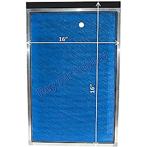 RAYAIR SUPPLY 16x16 Dynamic Air Cleaner Replacement Filter Pads 16x16 Refills (3 Pack)