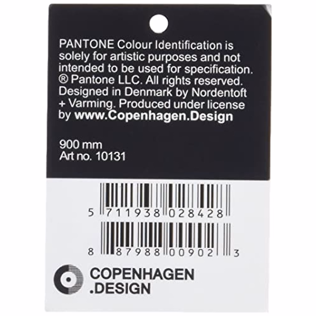 Copenhagen Design PANTONE Key Chain L, long key hanger, nylon, light pink, 182 C