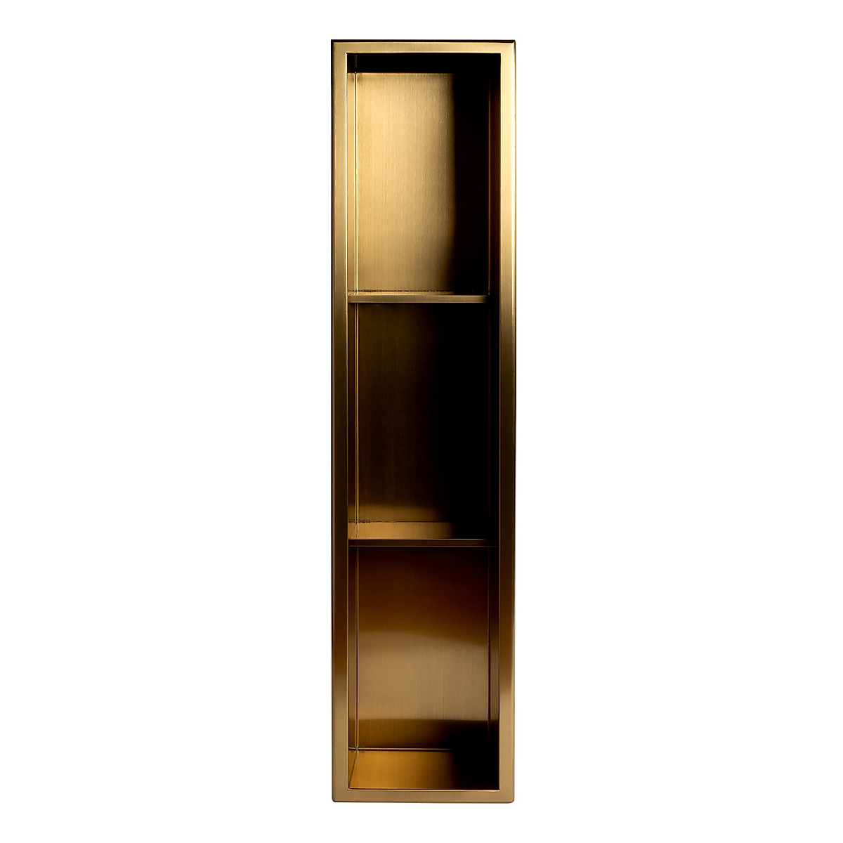 ALFI brand ABNP0836-BG Shower Niche, Brushed Gold 36 x 8 x 4
