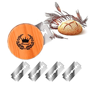 Bread Lame , Dough Scoring Tool Ufo bread lame cutter for scoring Homemade Dough Great Gift for Artisan Bread Makers Includes 5 Replaceable Razor Blades, Must Baking Tool for Bread Baking, DYUS-MBD1
