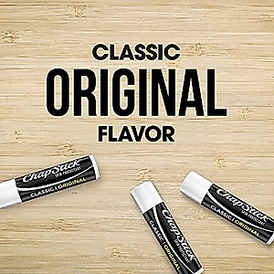 ChapStick Classic Original Lip Balm Tubes, Lip Care - 0.15 Oz(Pack of 12)