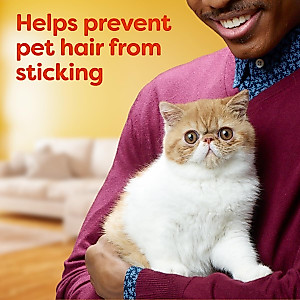 Bounce Pet Hair and Lint Guard Mega Fabric Softener Dryer Sheets with 3X Pet Hair Fighters, Fresh Scent, 180 Count, Bounce Dryer Sheets, Laundry Sheets, Mega Sheet