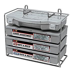 Performance Tool W5226 SEA/Metric Nut and Bolt Assortment with Case, 1,200 pieces