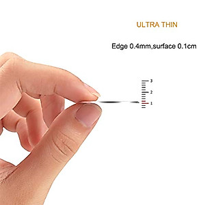 2-Pack Replacement Mount Metal Plates D.Sking Car Phone Holder 3M Adhesive CD Metal Plates for Car Mount Car Kits (Silver)