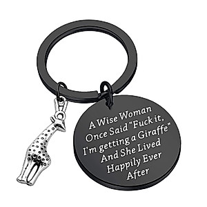 TGBJE Giraffe Jewelry Giraffe Gift Woman Motivation Gift Woman Divorce gift