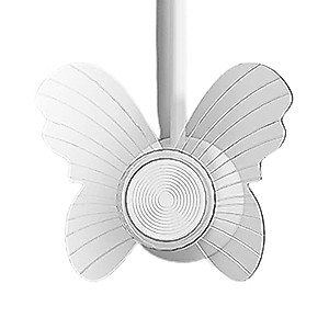 Menolana Wall Mount Hair Dryer Holder, Bathroom Bendable Rod Hairdryer Stand No, Butterfly White