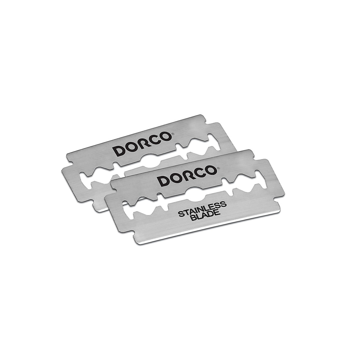 Dorco ST301 Platinum Extra Double Edge Razor Blades | 100 Blades per Pack (10 Packs) | Premium Quality, Smooth Shave, Long-Lasting Sharpness