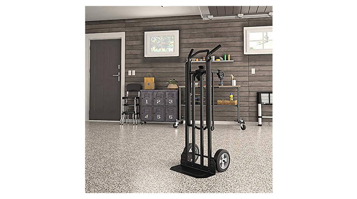 COSCO Steel 2-in-1 Hand Truck for Heavy Loads | Versatile & Durable
