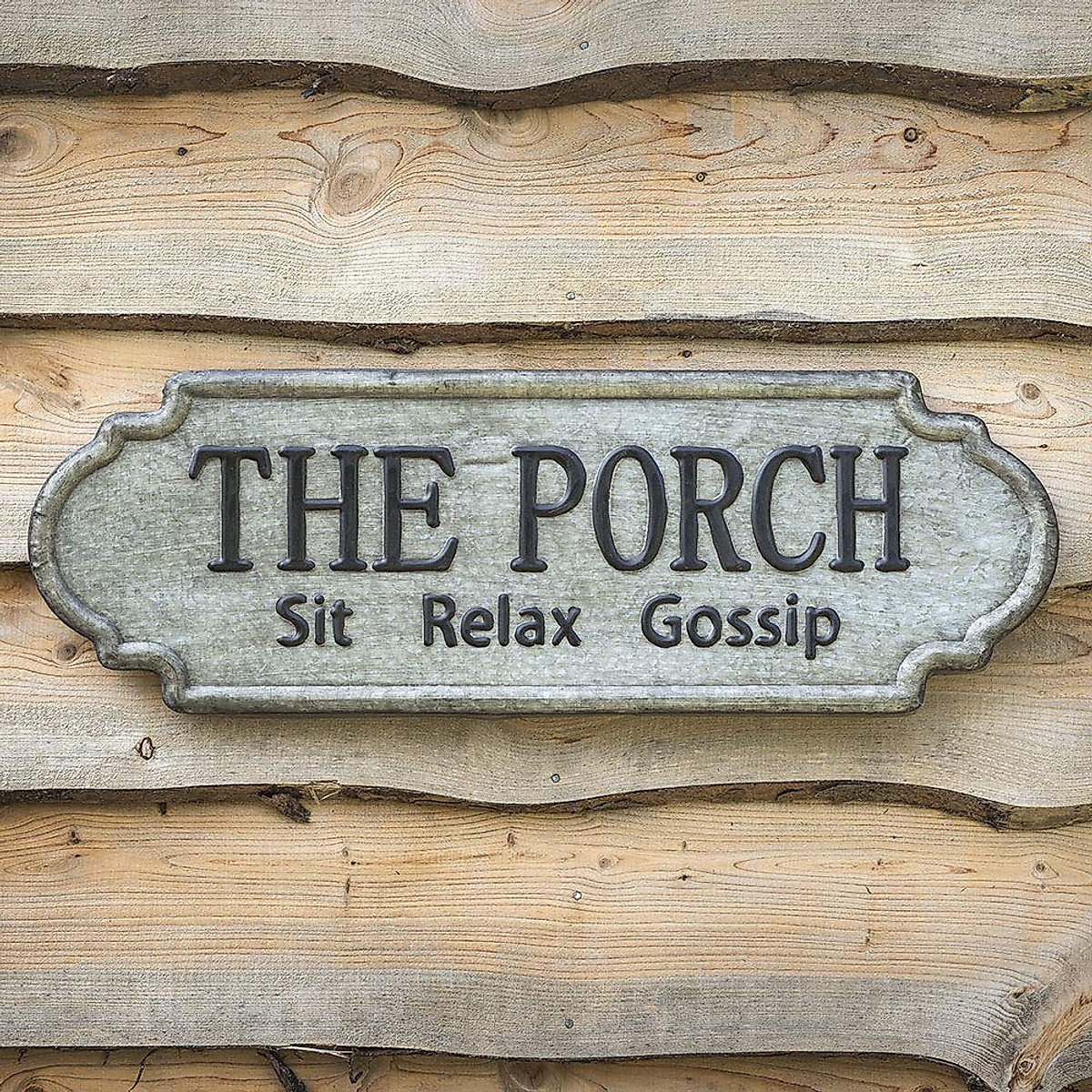 CTW Home Collection "The Porch Metal Sign