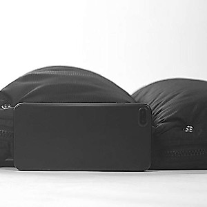 CarlsonBaby Stroller Winter Sleeping Bag- Universal for All Strollers, Footmuff, Waterproof, Windproof (Black)